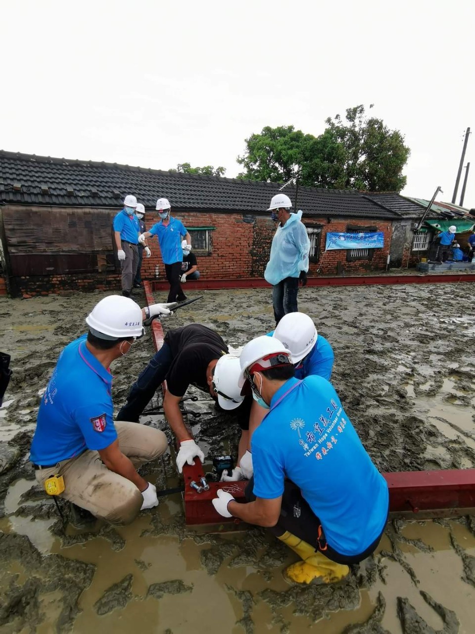 2021 0731- 0801四湖鄭小妹妹豬舍改建前置 - 希望義工團_帶來希望、帶來愛